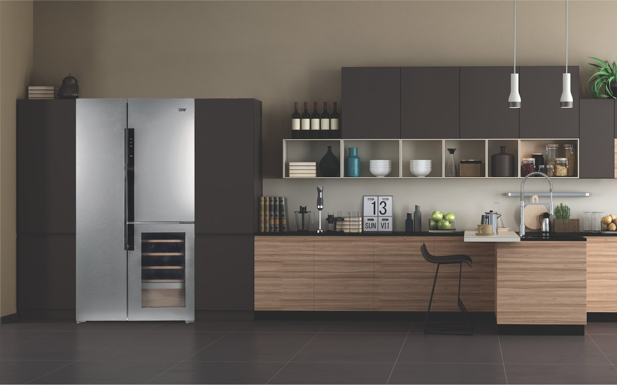 Frigoriferi GRF: design e tecnologie esclusive per la conservazione di cibi e vini | Whilma