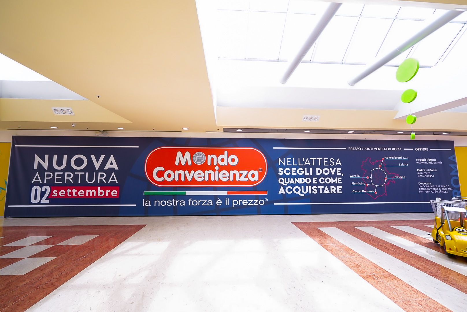 Mondo Convenienza: il nuovo punto vendita di Roma-Bufalotta Mondo Convenienza: il nuovo punto vendita di Roma-Bufalotta